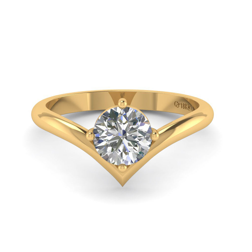 Round-Set Valley Ring