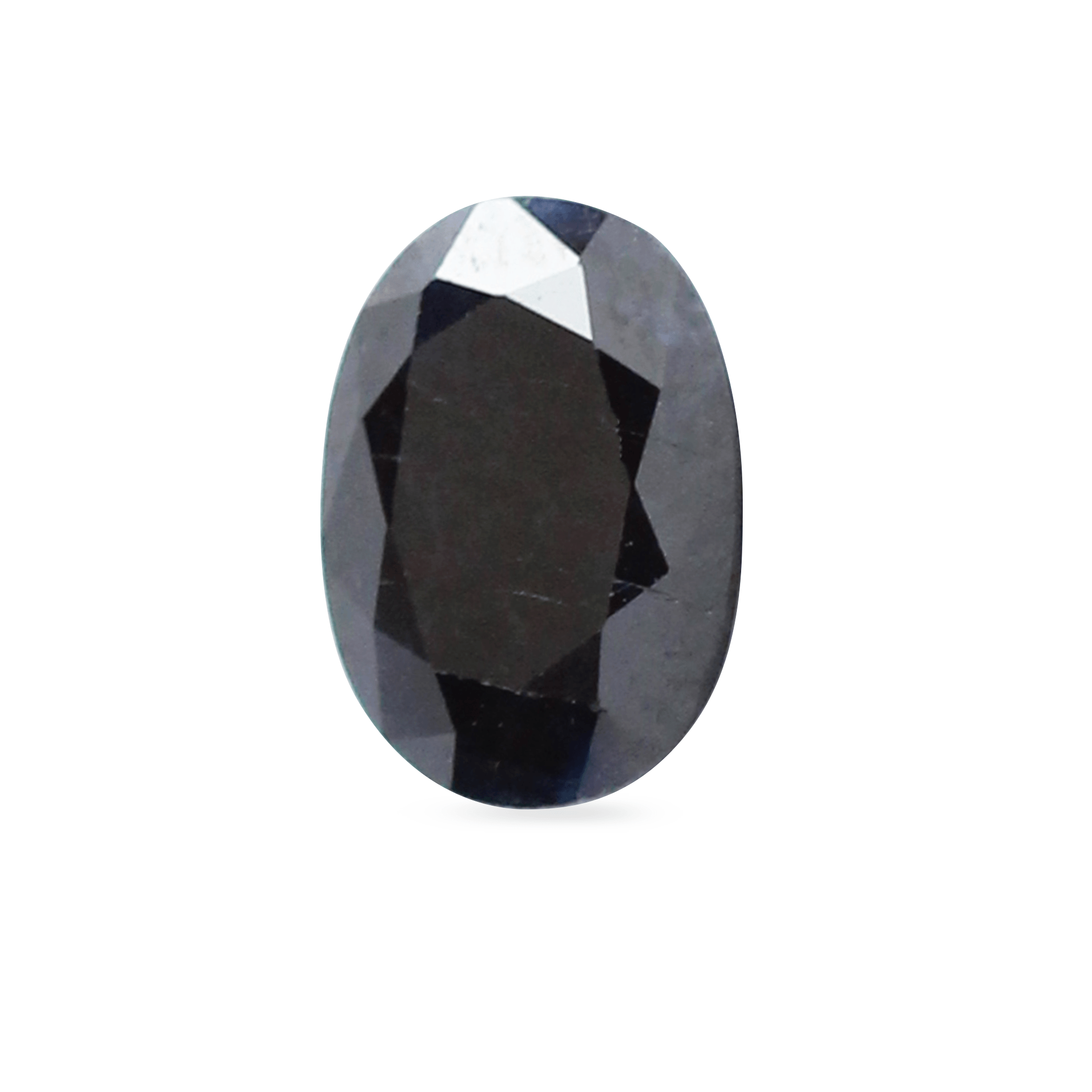 0.97 ct Blackish-Blue Oval Mixed Cut Sapphire